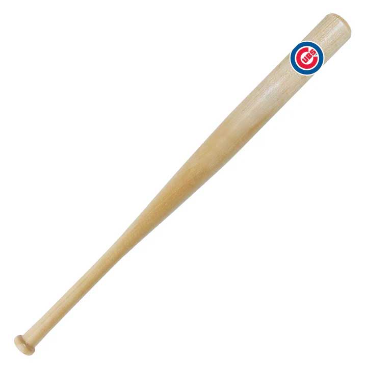 Chicago Cubs Natural 18" Wooden Mini Bat – Wrigleyville Sports