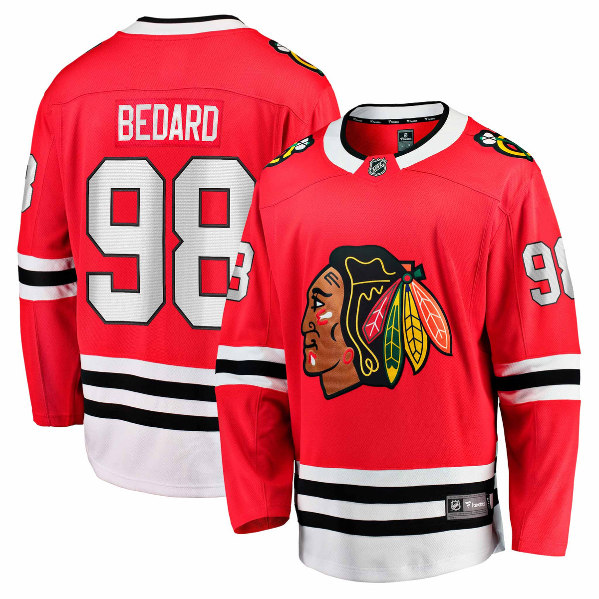 Chicago Blackhawks Connor Bedard Fanatics Home Breakaway Jersey ...