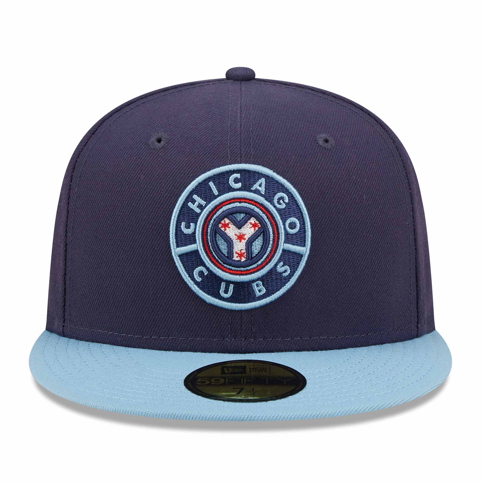 Chicago Cubs City Connect Sleeve Patch 59FIFTY Fitted Cap ...