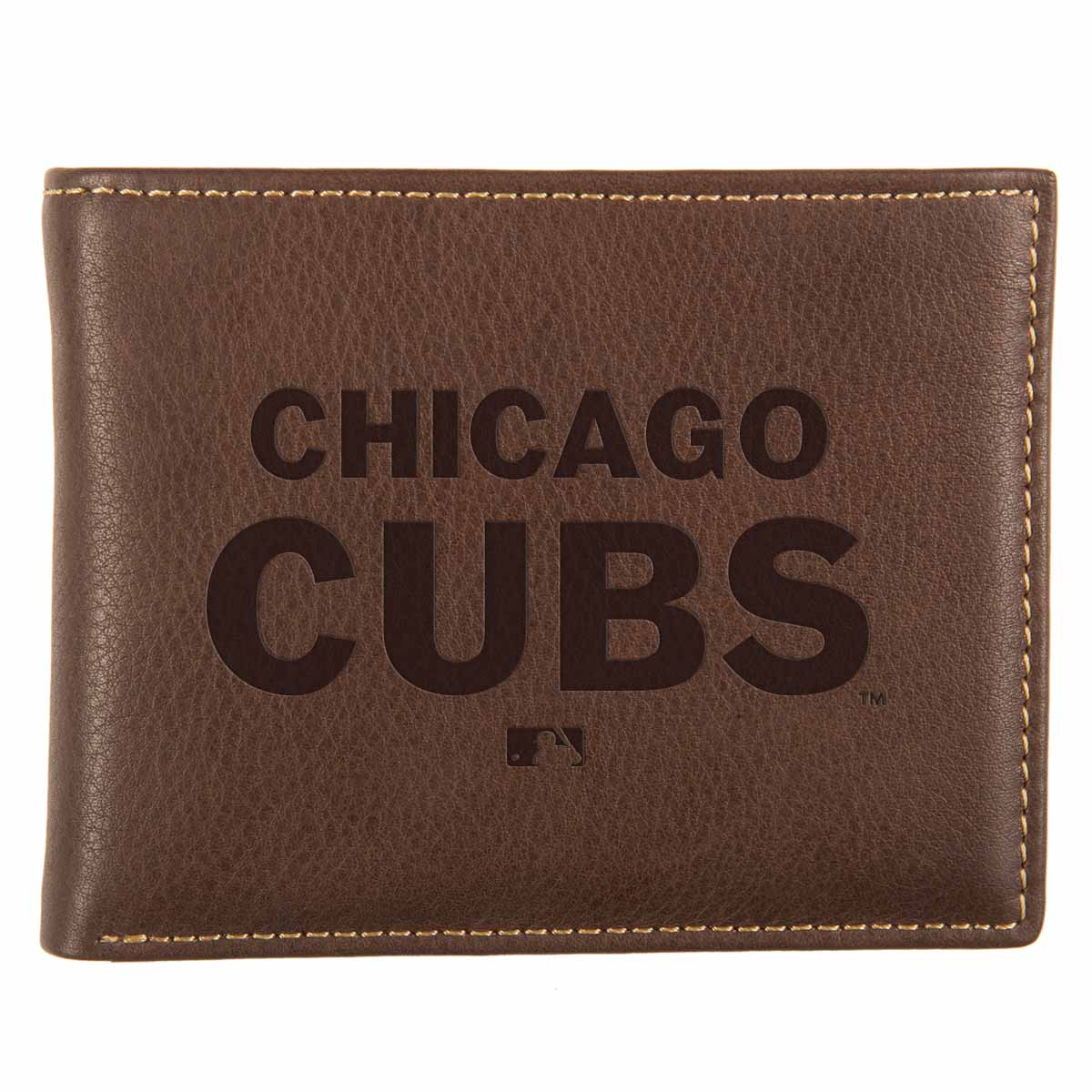 Chicago Cubs Brown Contrast Stitch Billfold Wallet – Wrigleyville Sports
