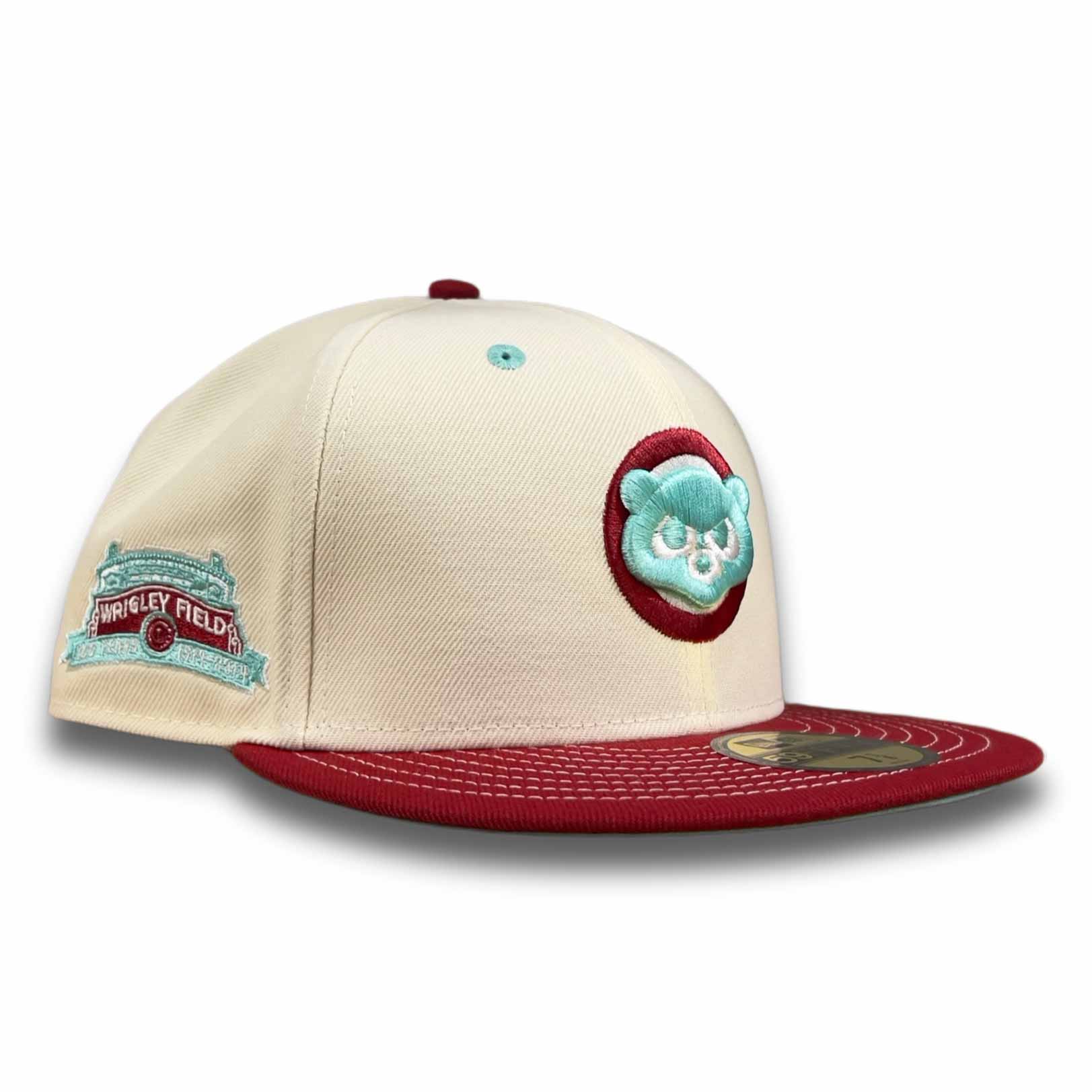 Chicago Cubs 1984 Bear Chrome White "The Brendan" 59FIFTY Fitted Cap ...