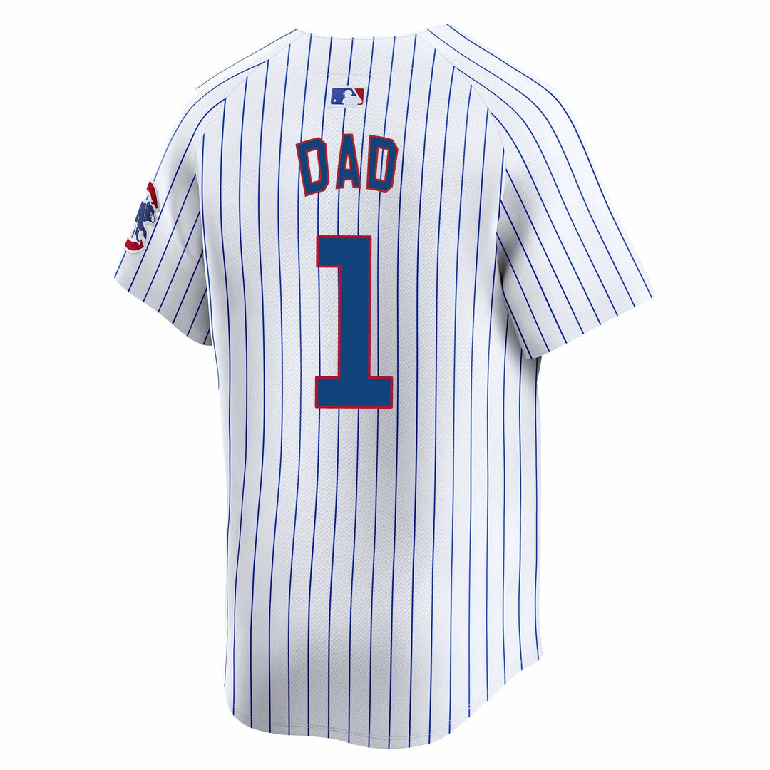 Chicago Cubs Customized Home Nike Vapor Limited Replica Jersey W/ Auth ...