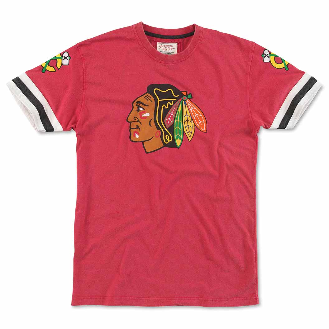 Chicago Blackhawks Red Remote Control T Shirt – Wrigleyville Sports