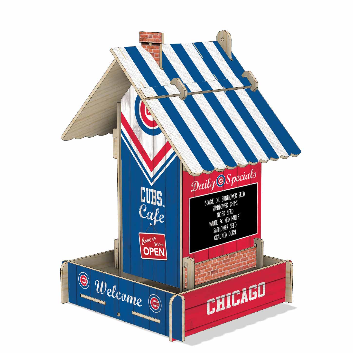 Chicago Cubs Build Your Own Bird Feeder – Wrigleyville Sports