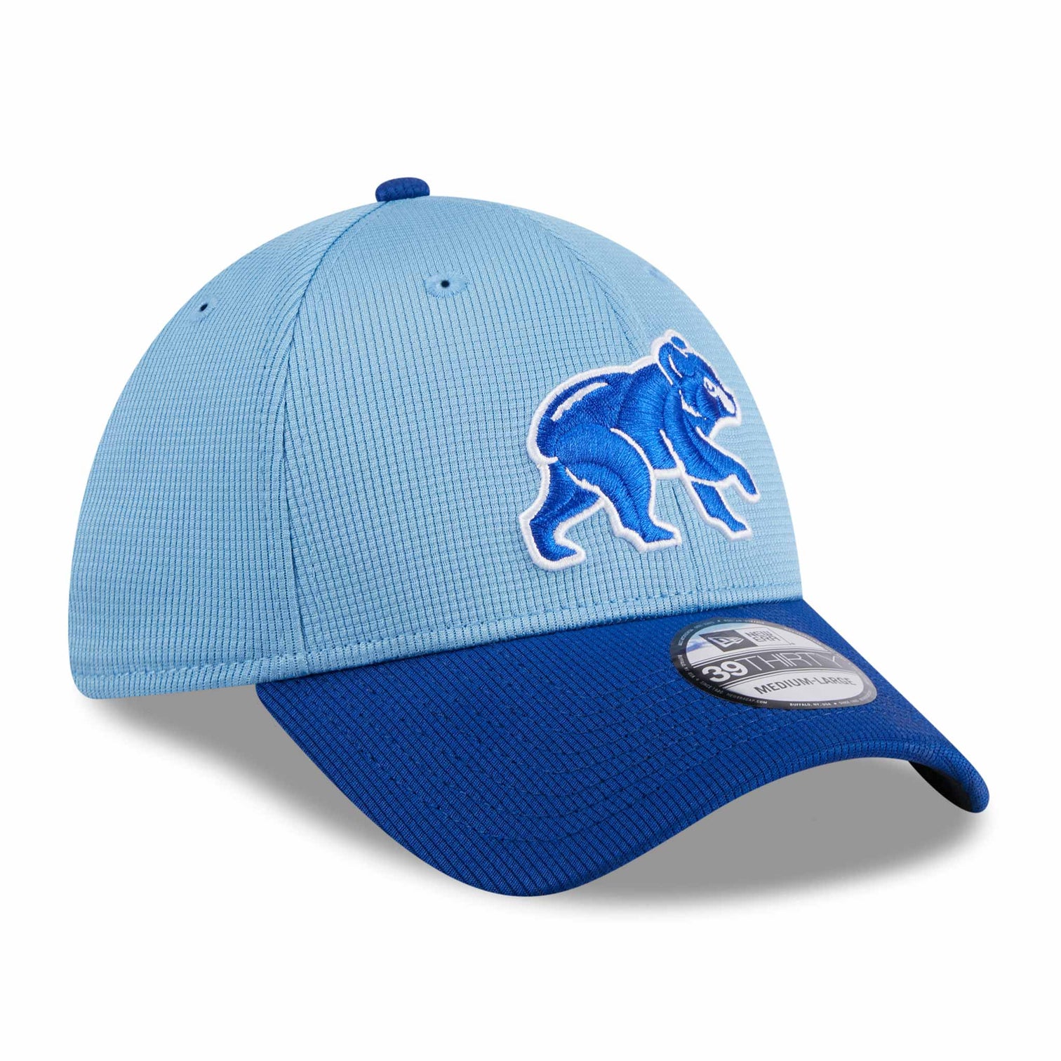 Chicago Cubs Youth 2024 Spring Training 39THIRTY Stretch Fitted Cap ...