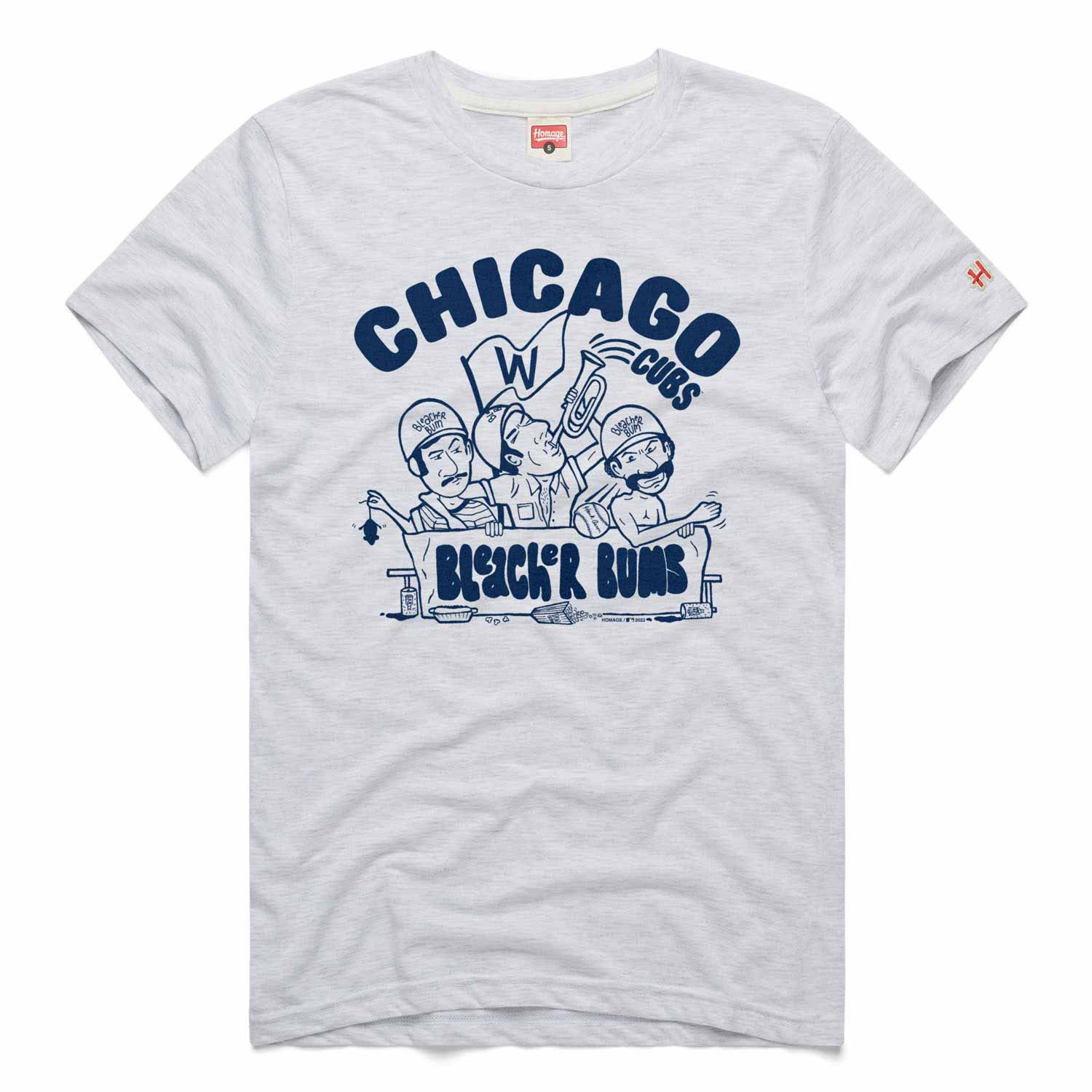 Chicago Cubs Wrigley Field Homage Bleacher Bums T Shirt – Wrigleyville ...