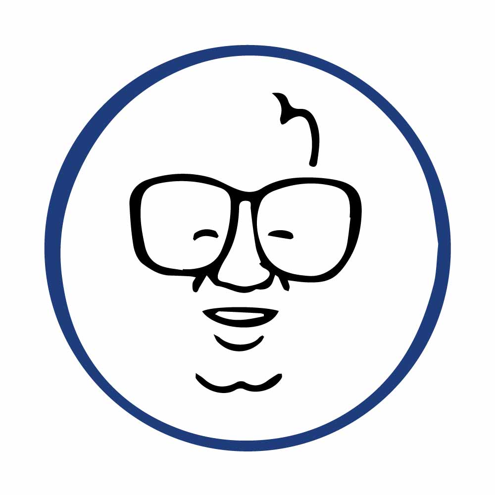 Harry Caray Face Sticker – Wrigleyville Sports