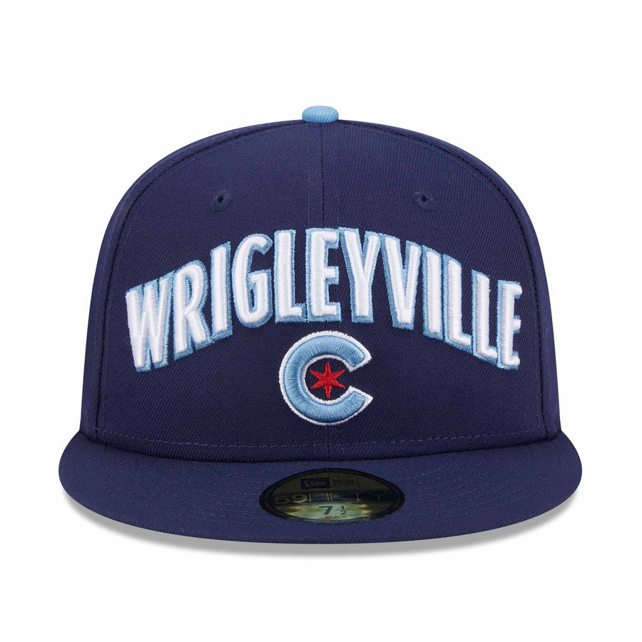 Chicago Cubs City Connect Wrigleyville C 59FIFTY Fitted Cap ...