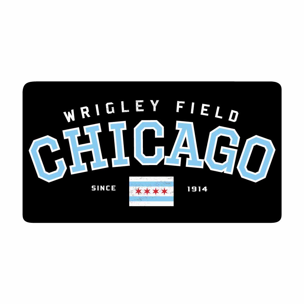 Wrigley Field Chicago Flag Sticker – Wrigleyville Sports