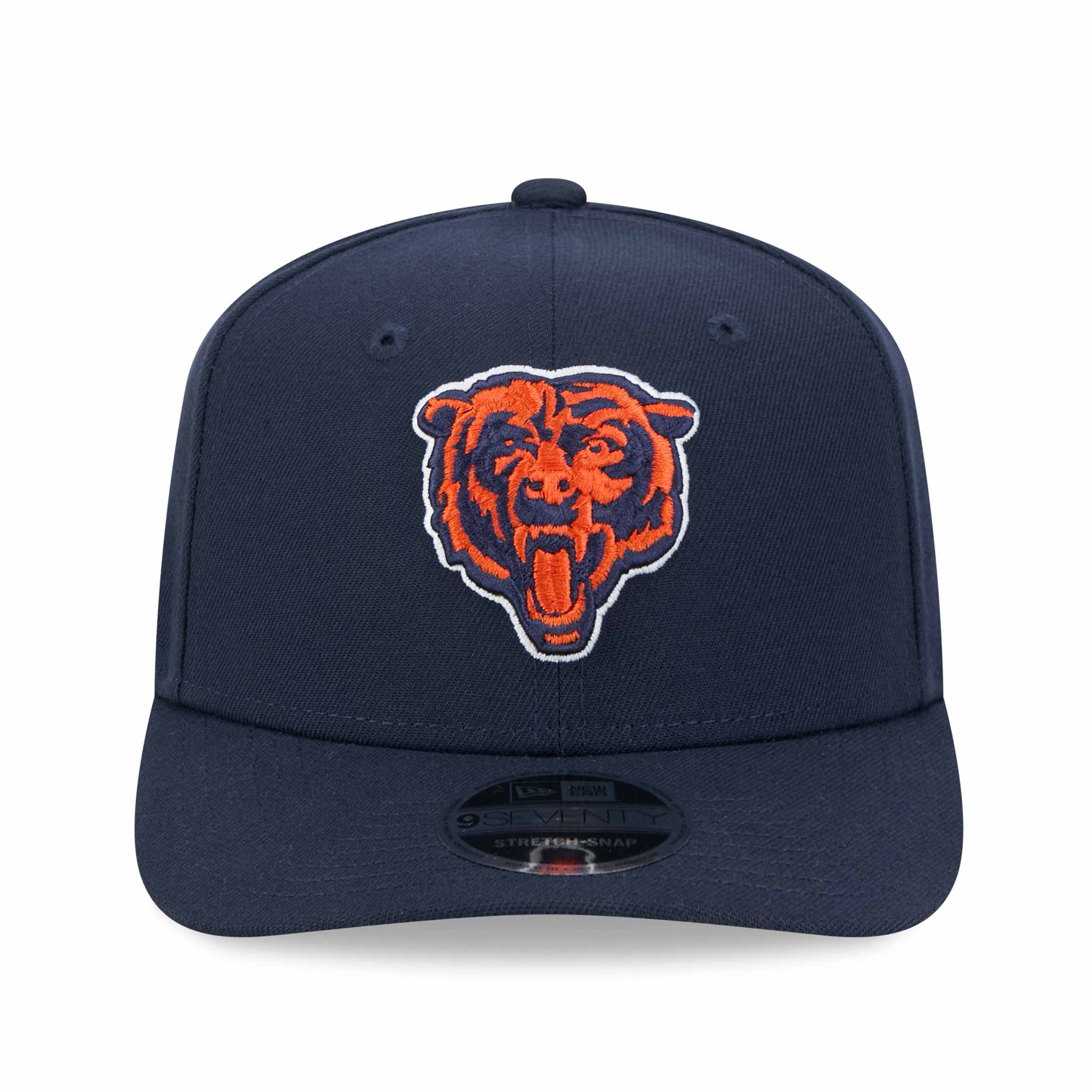 Chicago Bears Bear Face 9SEVENTY Stretch Snap Adjustable Cap ...