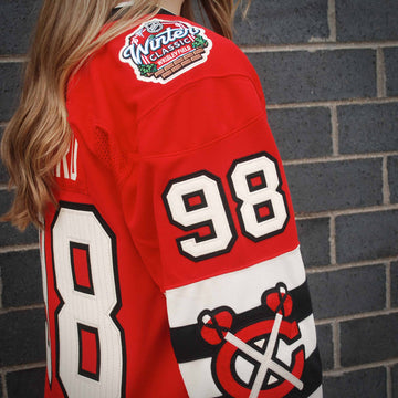 Chicago Blackhawks 2025 Connor Bedard Winter Classic Premium Jersey ...