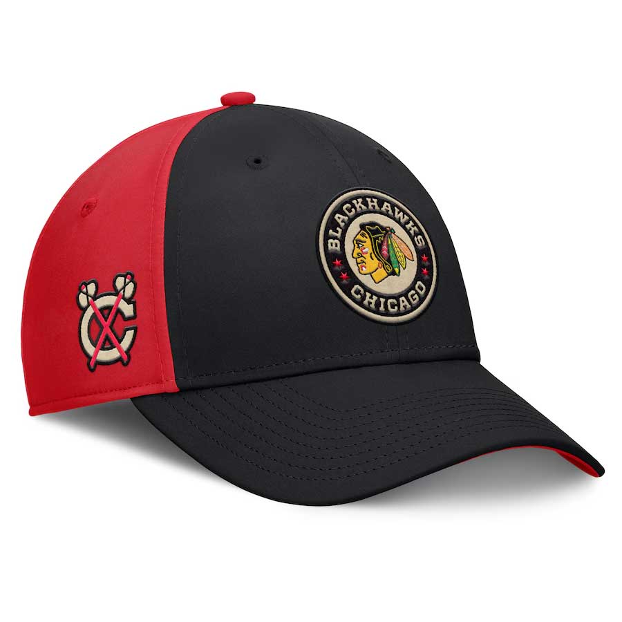 Chicago Blackhawks 2025 Winter Classic Stretch Fit Cap – Wrigleyville Sports