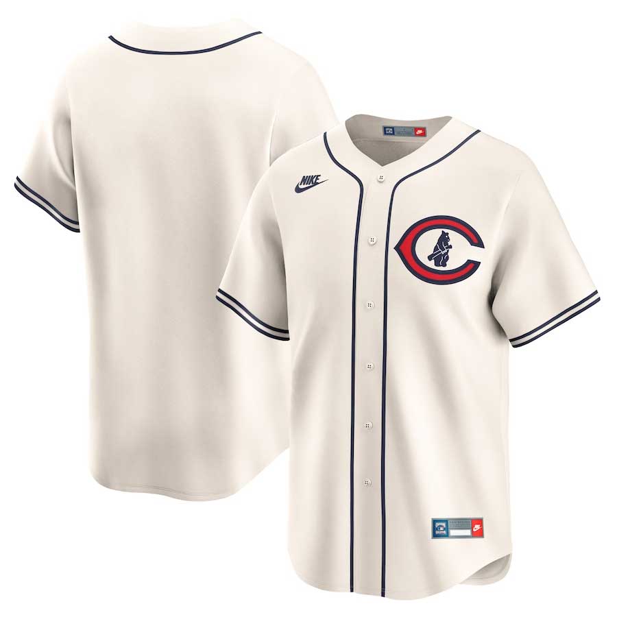 Chicago Cubs Nike Limited Vapor 1929 Field Of Dreams Cooperstown Jerse ...