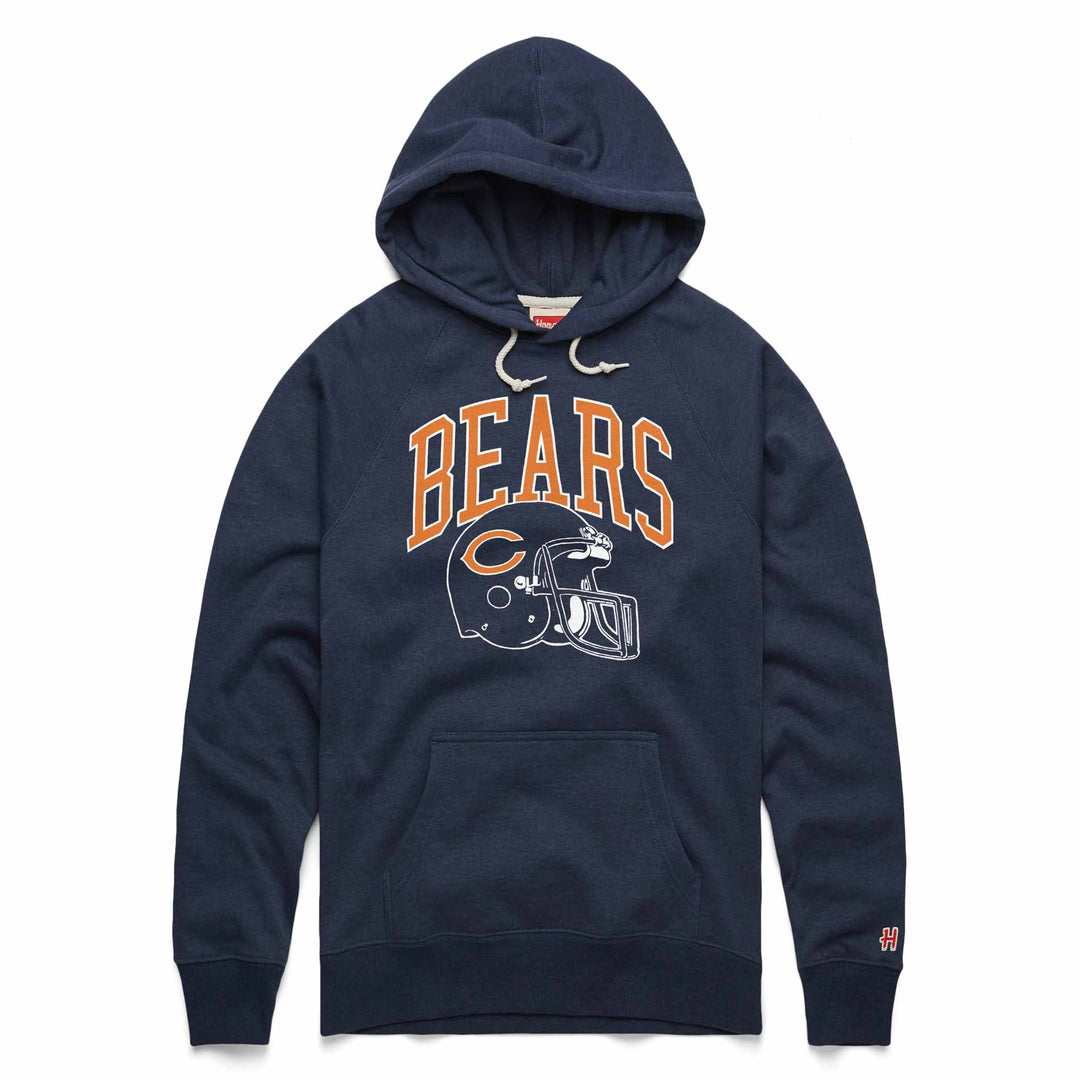 Chicago Bears Homage Navy Retro Helmet Hooded Sweatshirt – Wrigleyville ...