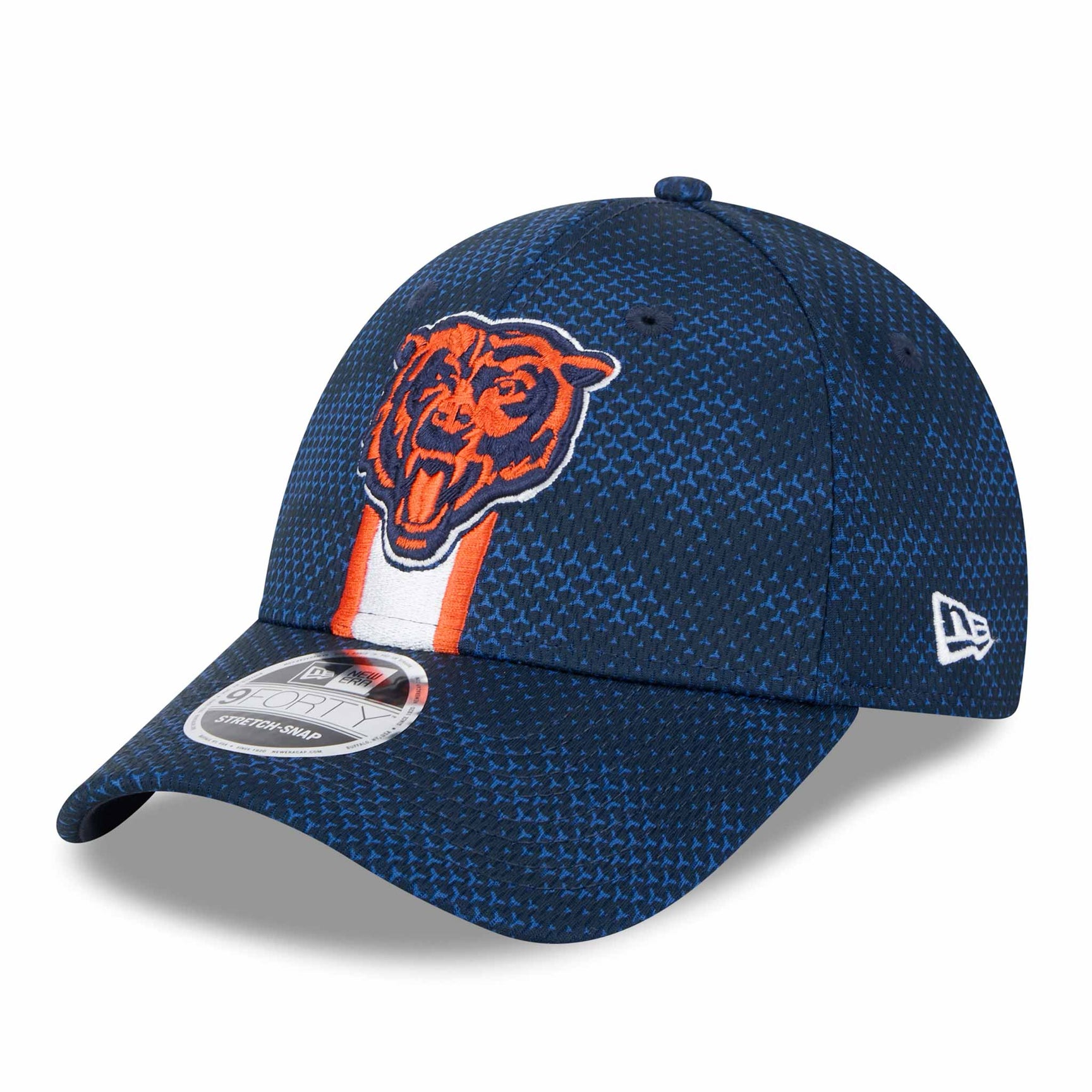 Chicago Bears New Era Sideline 9FORTY Bear Face Stretch Snap Adjustabl ...