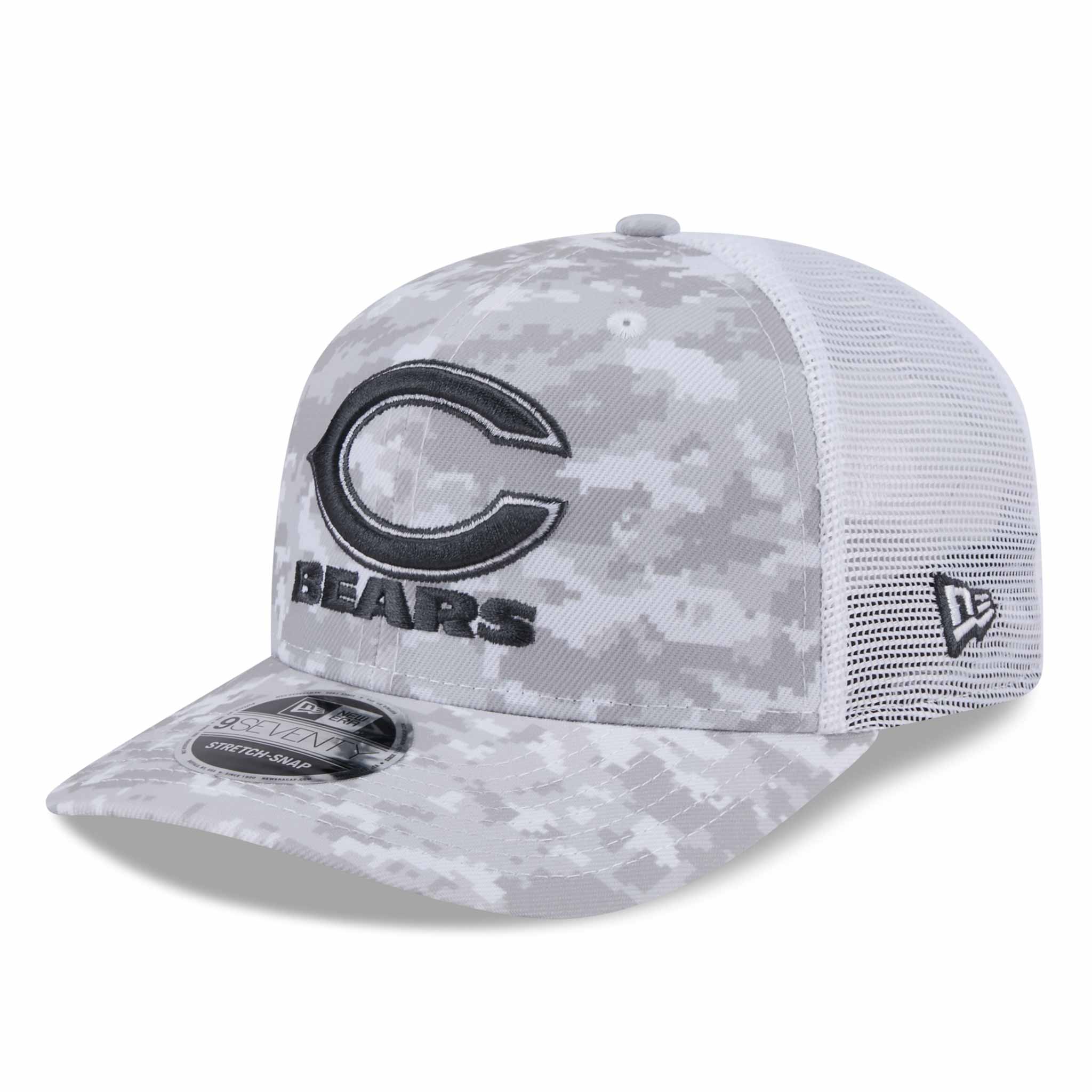 Chicago Bears New Era 2024 Salute To Service 9SEVENTY Stretch Snap Adj ...