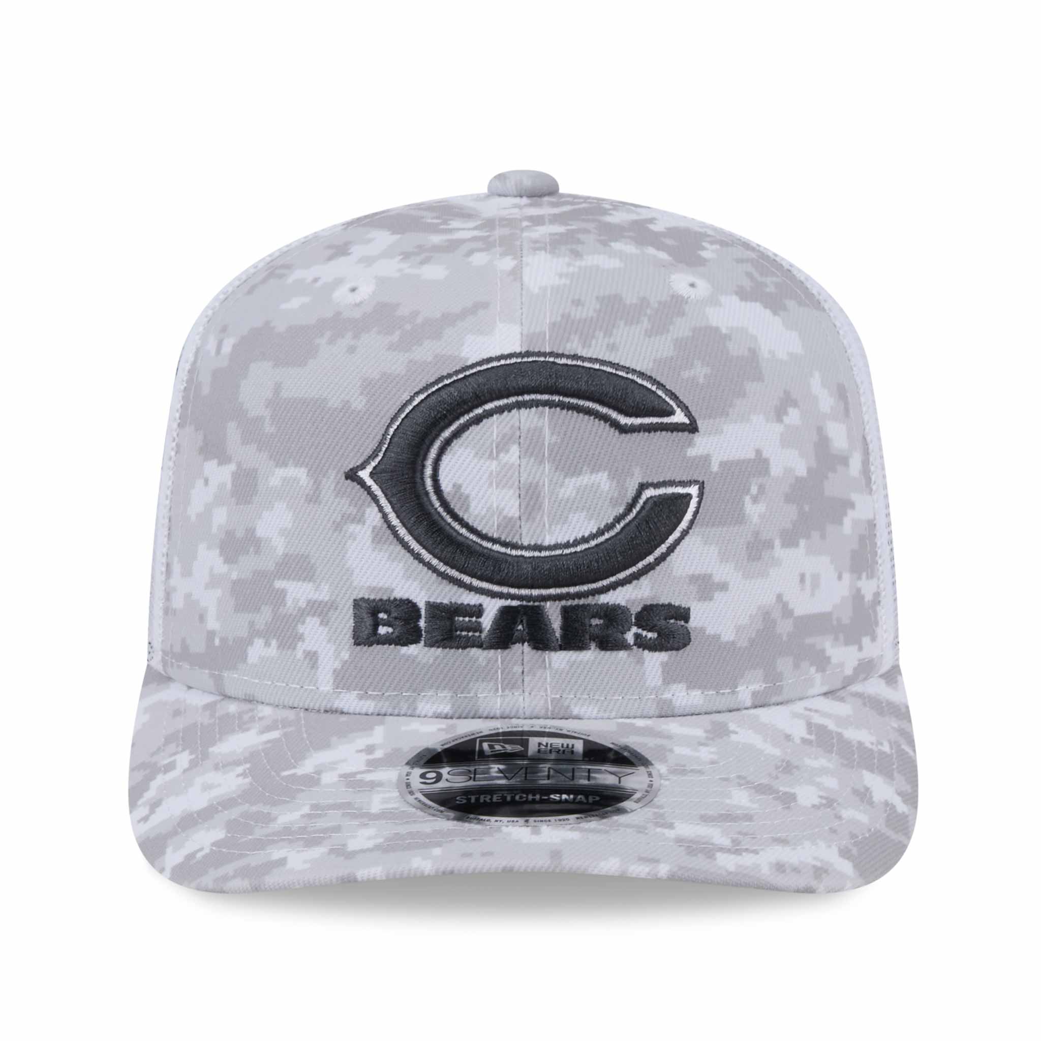 Chicago Bears New Era 2024 Salute To Service 9SEVENTY Stretch Snap Adj ...