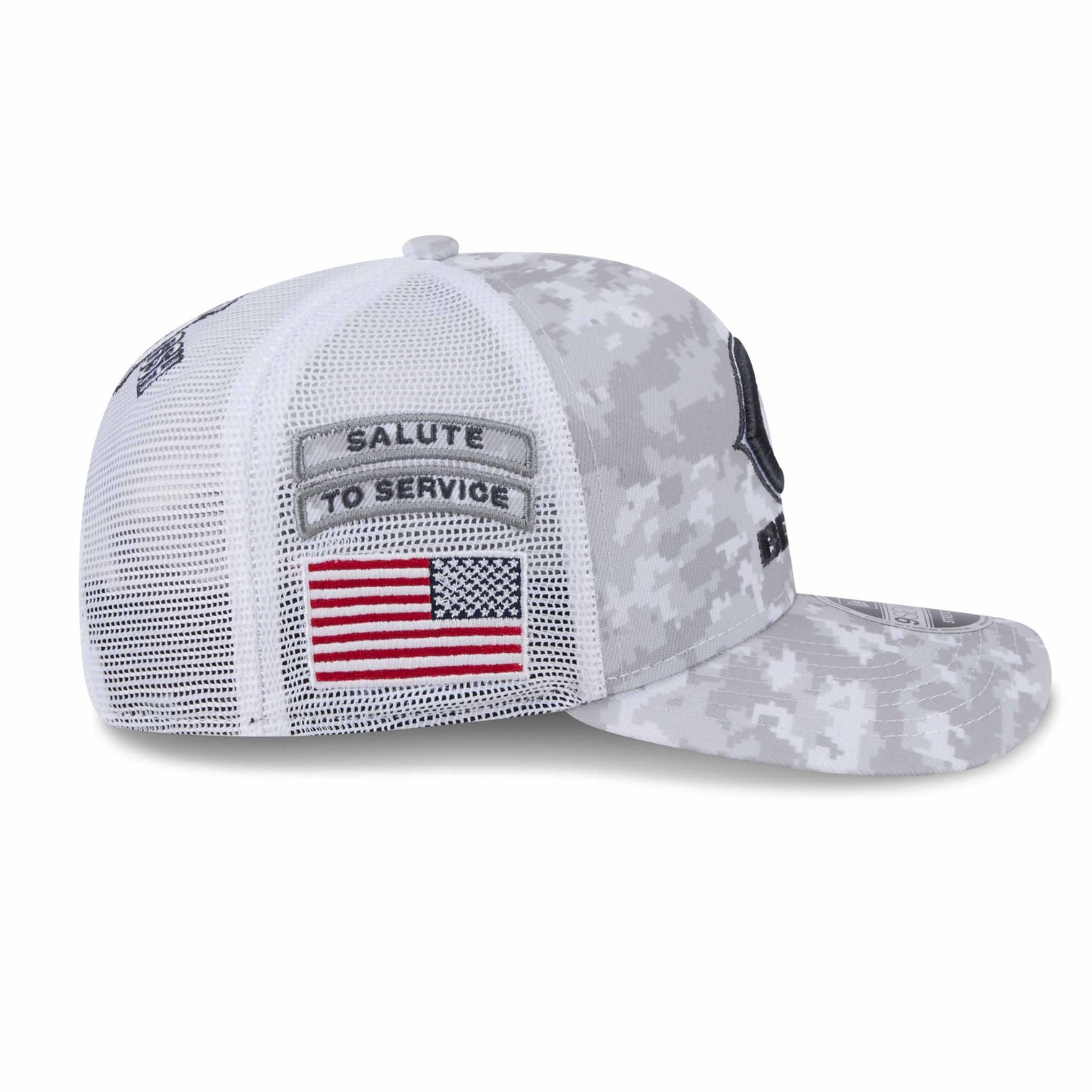 Chicago Bears New Era 2024 Salute To Service 9SEVENTY Stretch Snap Adj ...