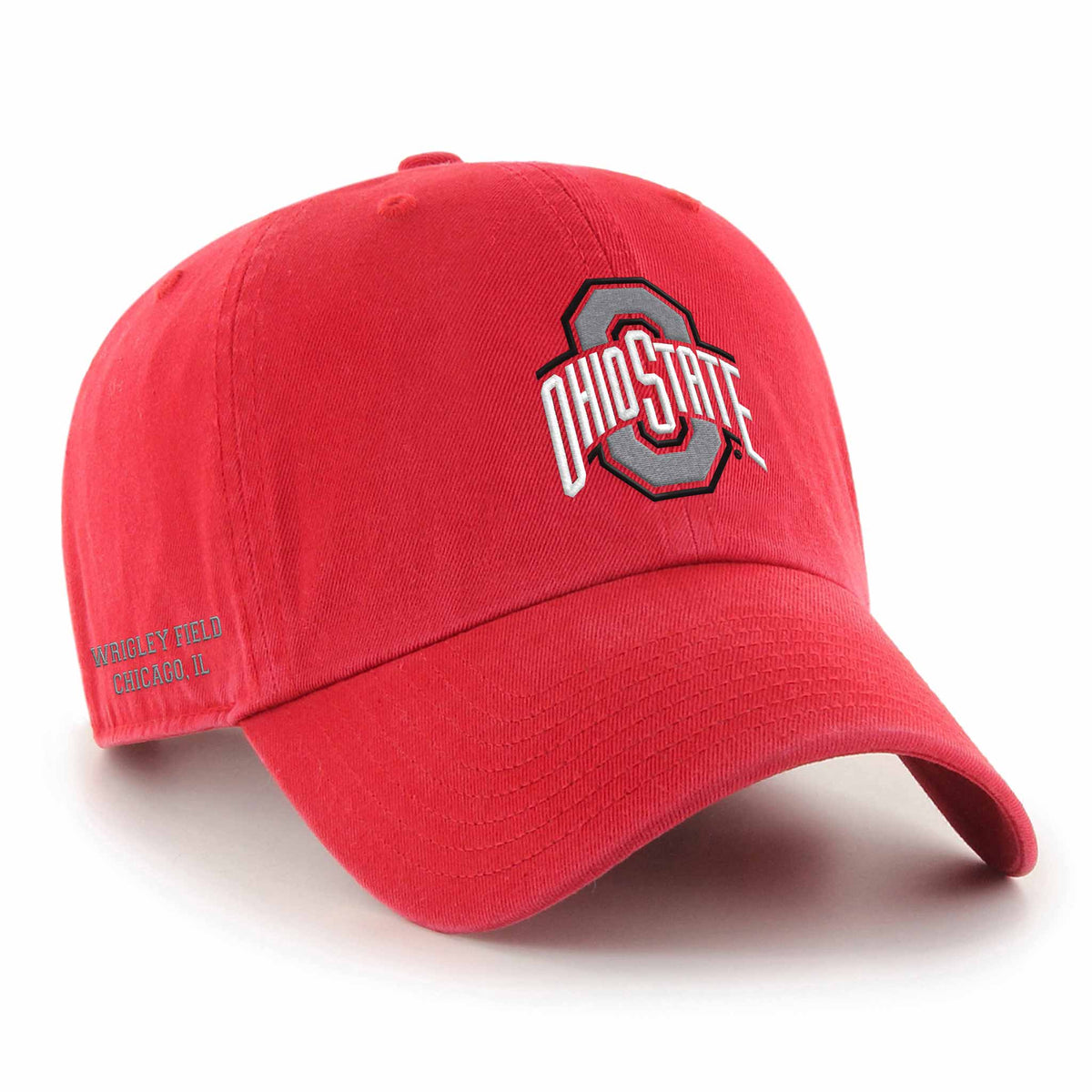 Wrigley Field Ohio State 47 Brand Clean Up Adjustable Cap ...