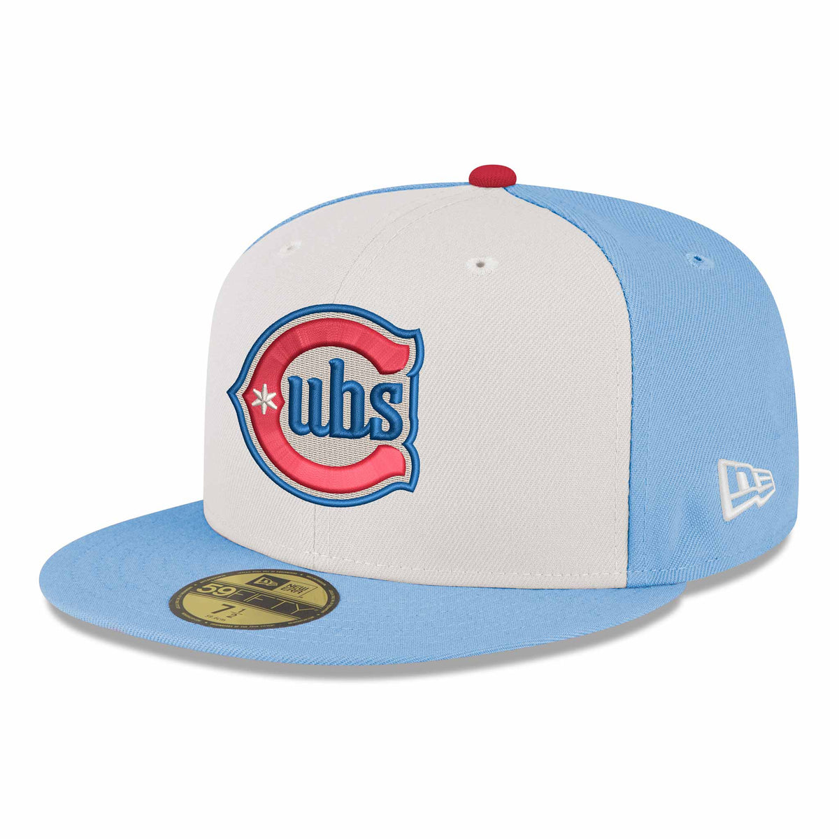 Chicago Cubs Blues Alternate 2 Chrome Sky Blue New Era 59FIFTY Fitted ...