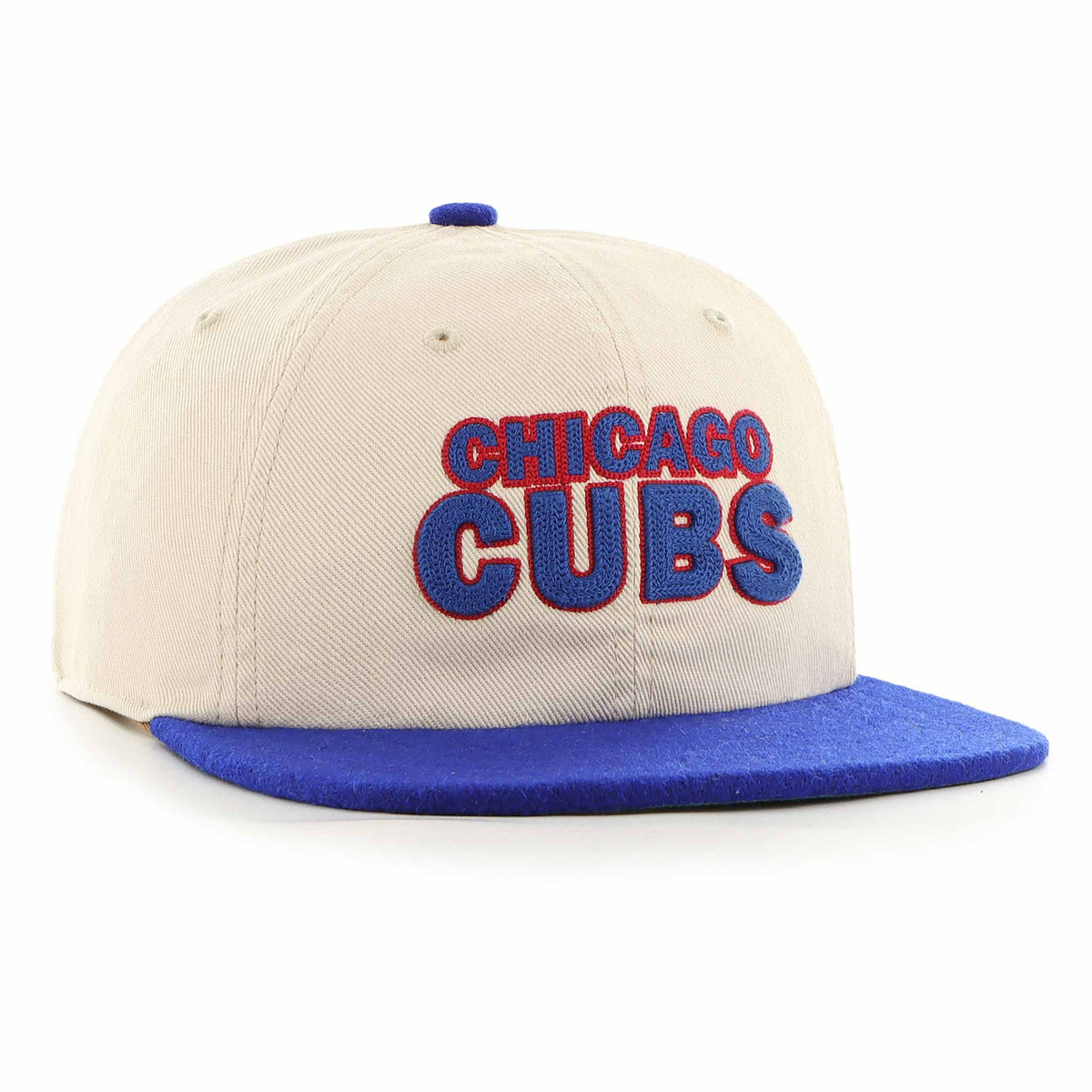 Chicago Cubs 47 Brand Fieldstone Captain Adjustable Snapback Cap ...