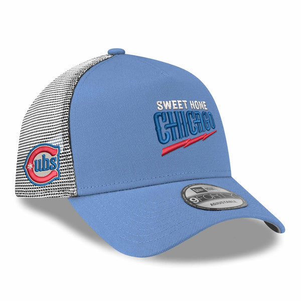 Chicago Cubs New Era 9FORTY M Crown Sweet Home Alternate 2 Trucker Cap ...
