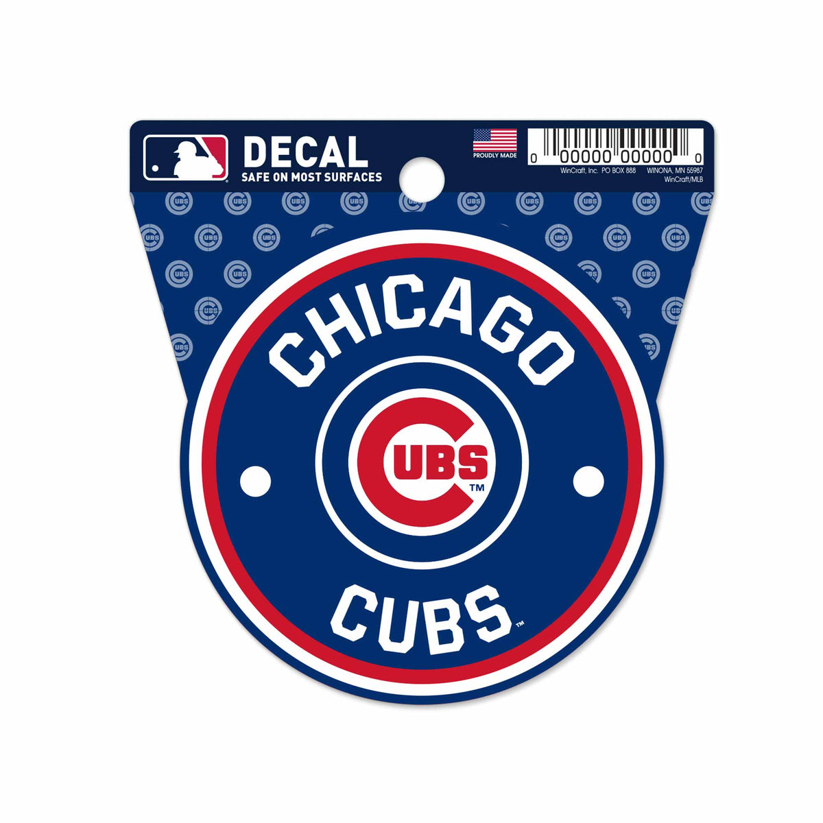 Chicago Cubs Round Clean Cut Decal – Wrigleyville Sports