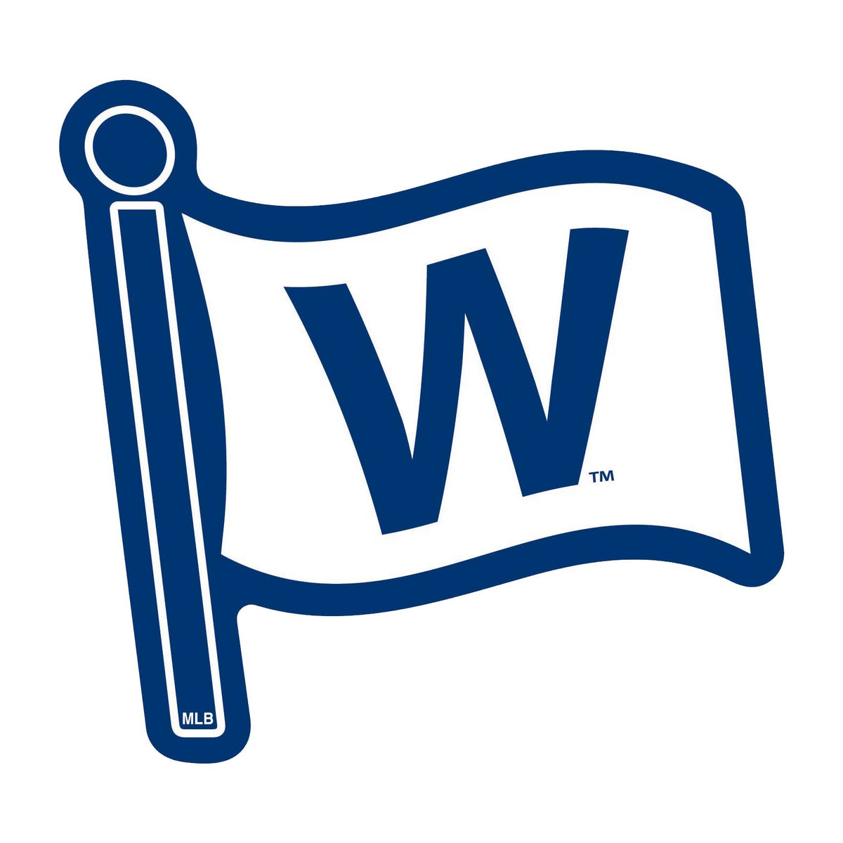 Chicago Cubs W Flag Acrylic Magnet – Wrigleyville Sports
