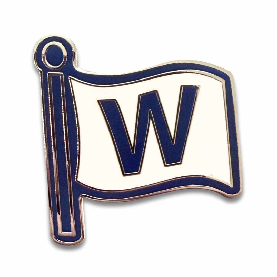 Wrigley Field W Flag Lapel Pin – Wrigleyville Sports