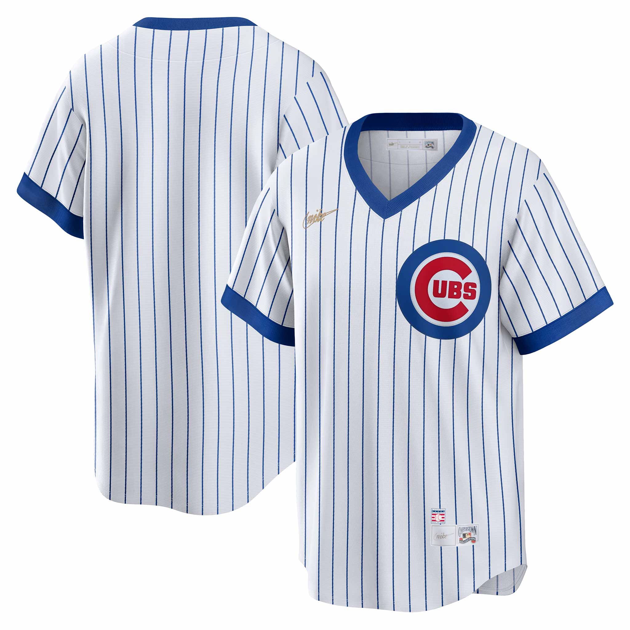 Chicago Cubs Nike Cooperstown Vintage Home Replica Pullover Jersey ...