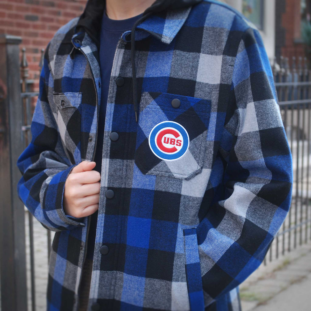 Chicago Cubs Patrick Flannel Sherpa Jacket – Wrigleyville Sports