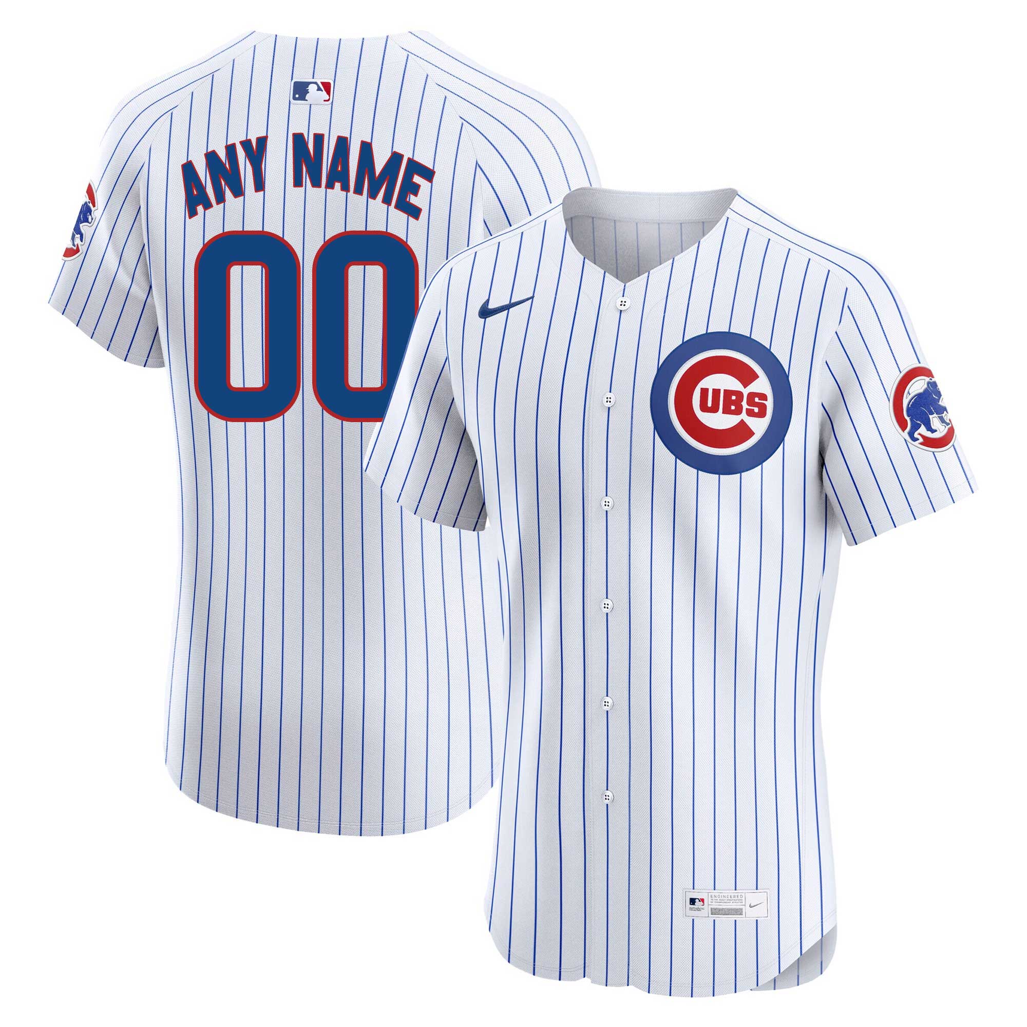 Chicago Cubs Customized Nike Home Elite Authentic Jersey – Wrigleyville Sports
