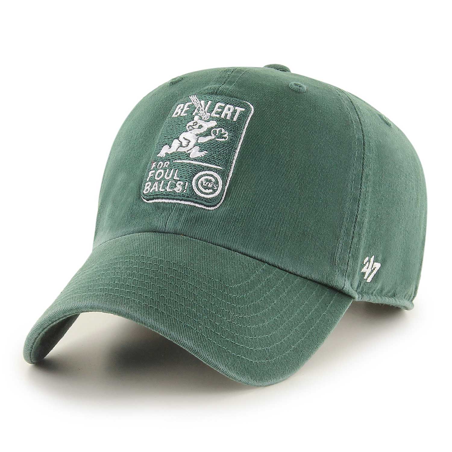 Chicago Cubs Be Alert For Foul Balls Clean Up Adjustable Cap ...