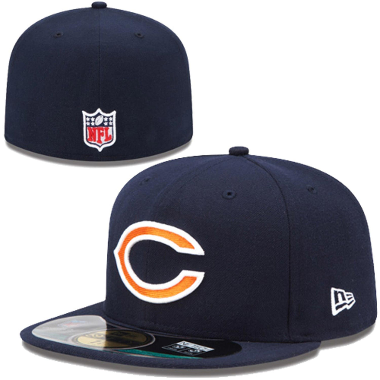 Chicago Bears On-Field Player Performance 59FIFTY Fitted Cap ...
