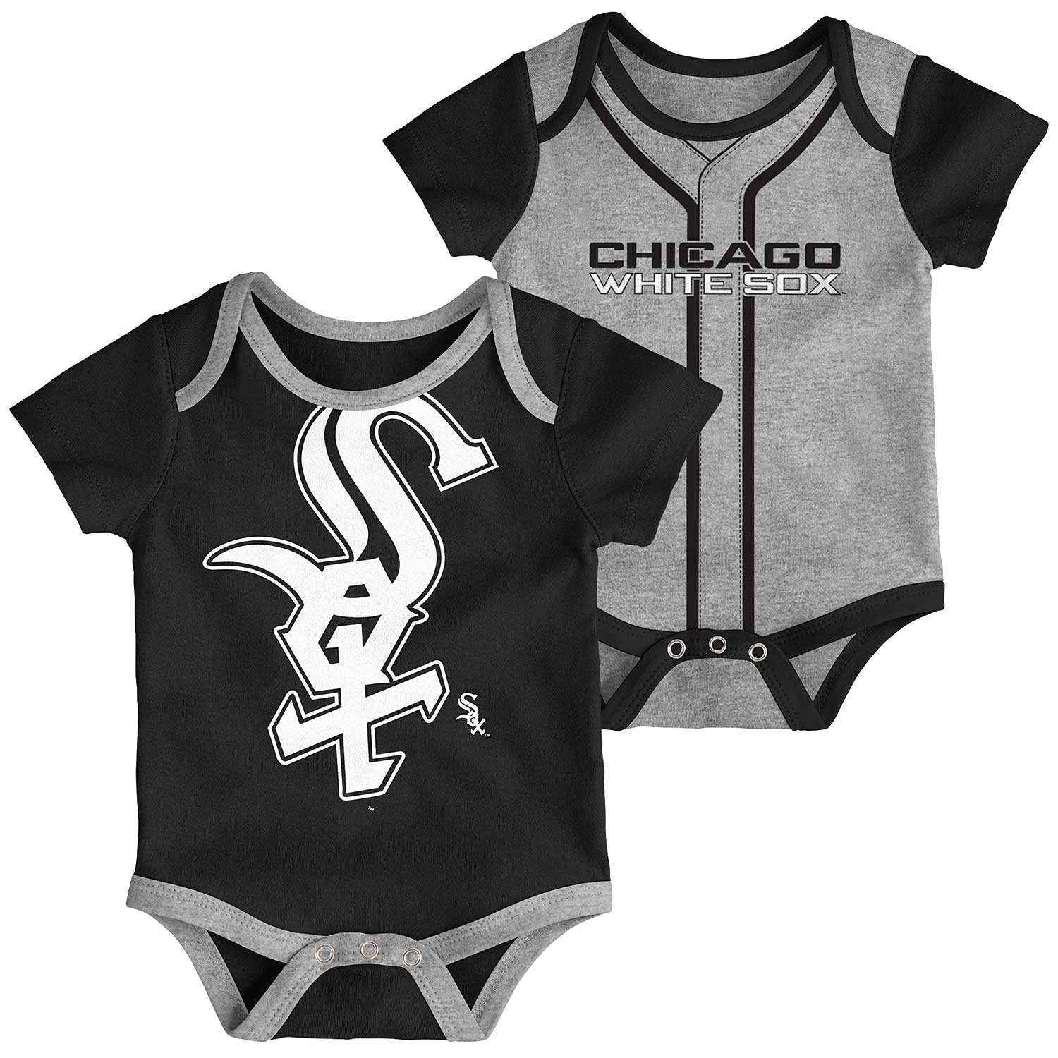 Chicago White Sox Infant Double Play 2-Pack Creepers – Wrigleyville Sports