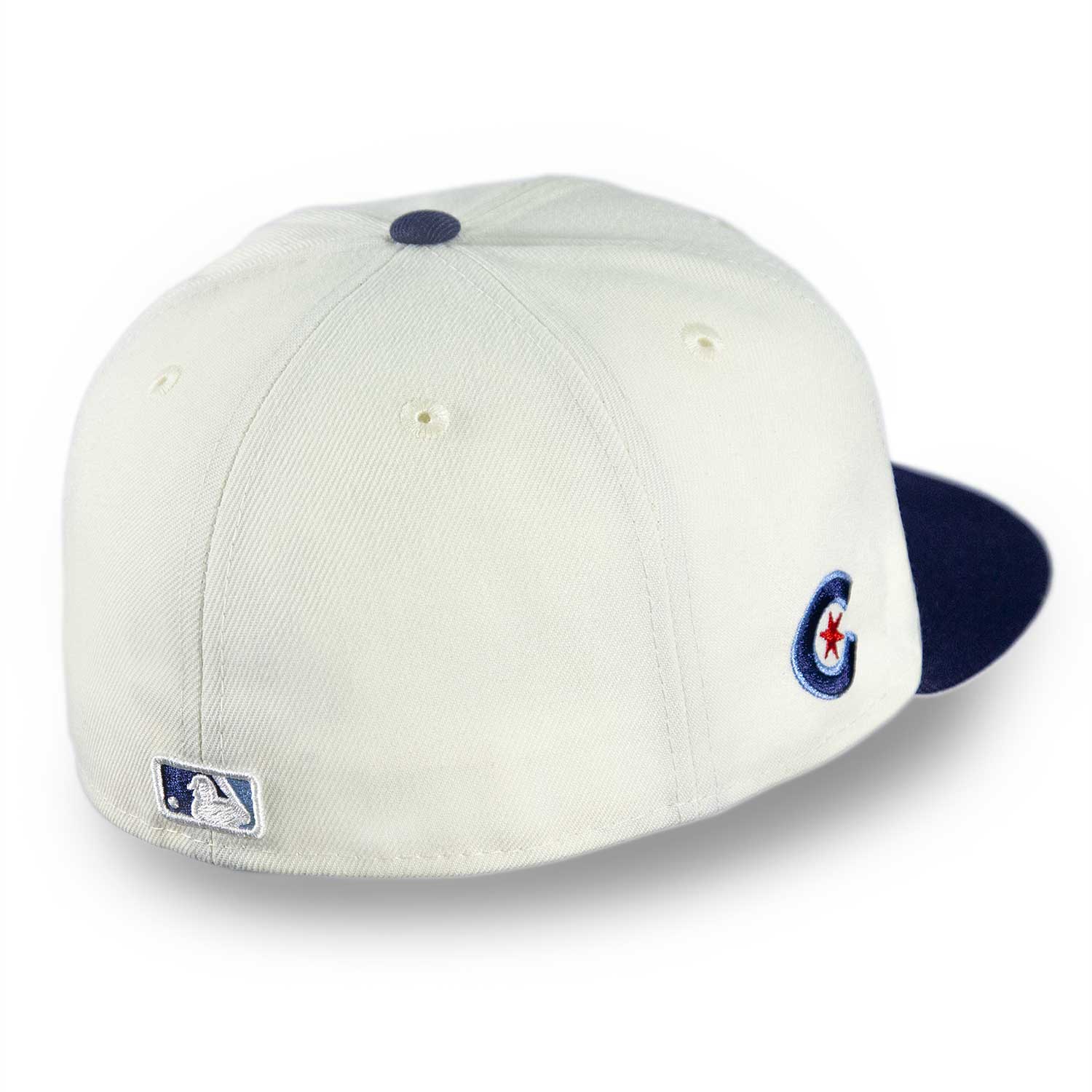 Chicago Cubs City Connect Cream Wordmark 59FIFTY Fitted Cap ...