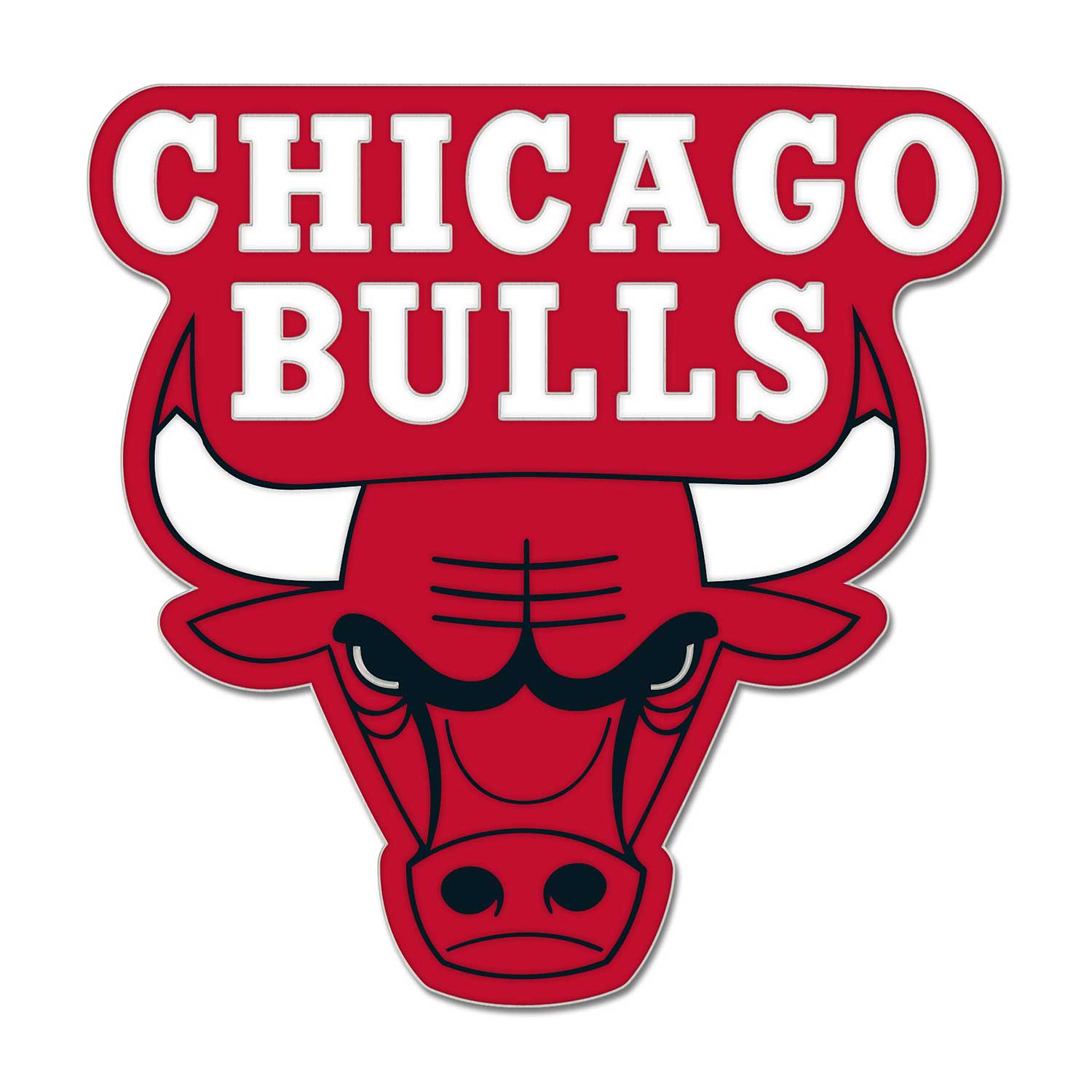 Chicago Bulls Primary Logo Souvenir Pin – Wrigleyville Sports